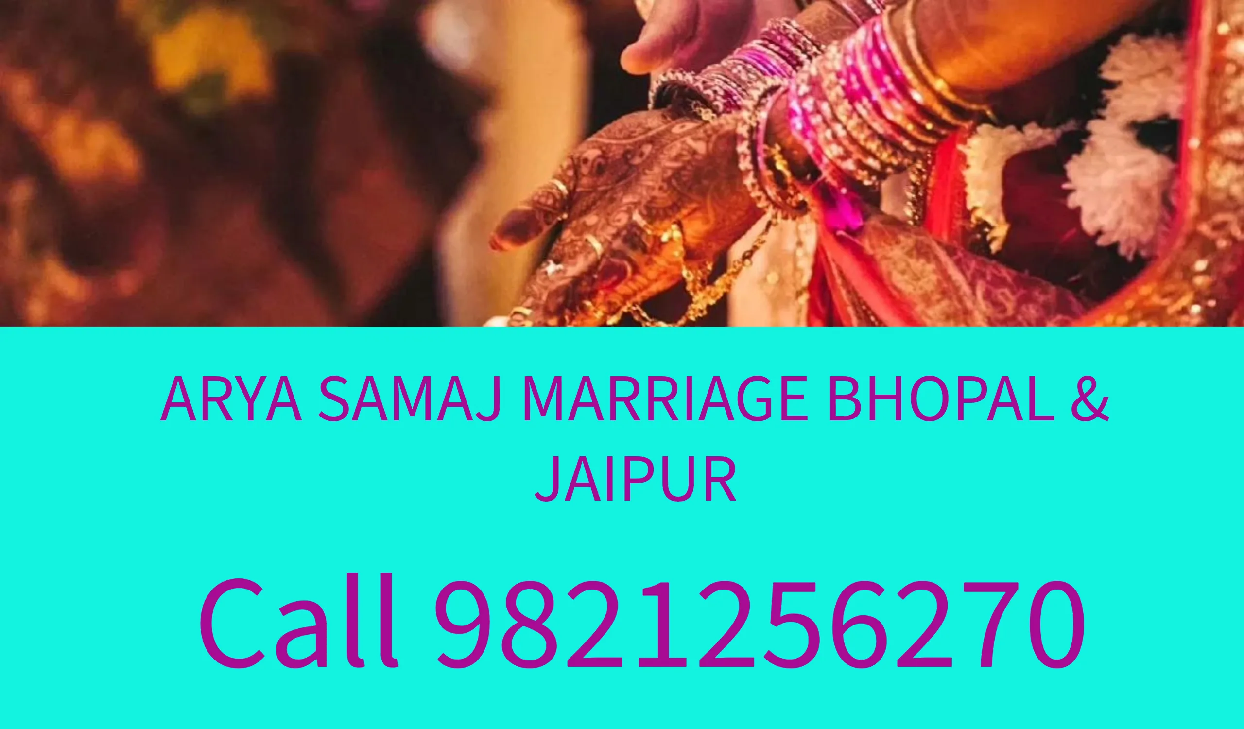 Arya Samaj Mandir Bhopal & Jaipur - Call 9821256270